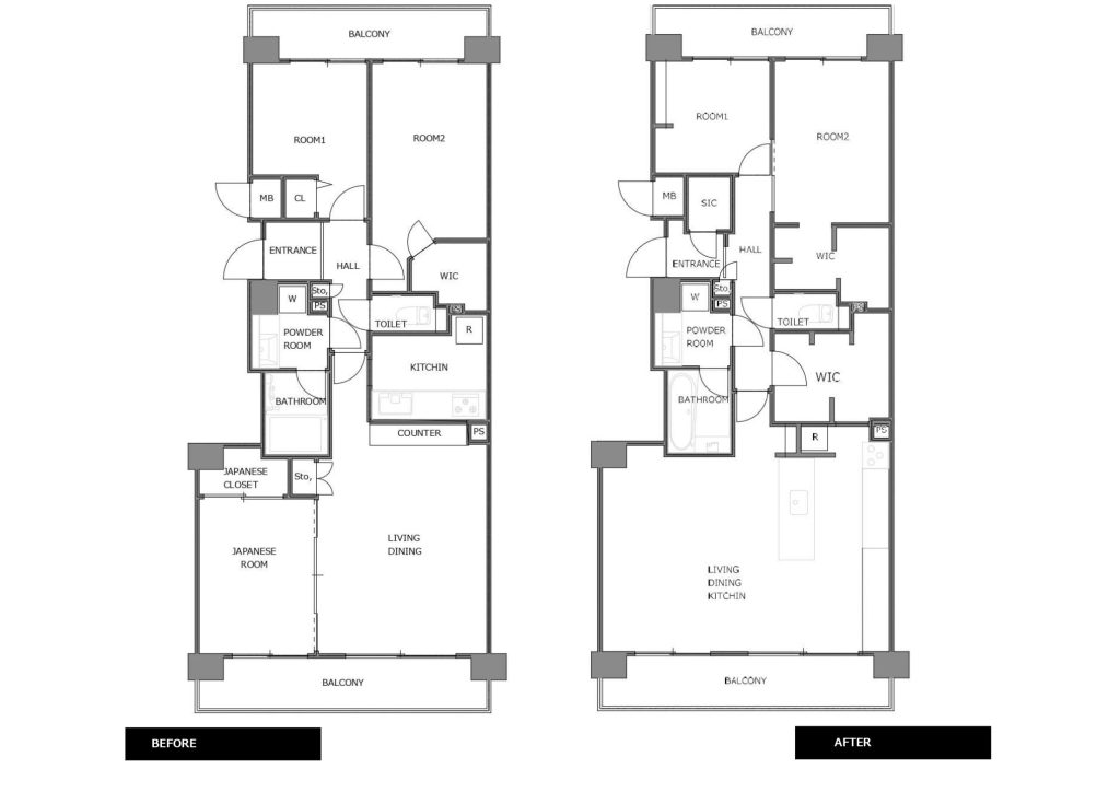 ＊横浜市都筑区2LDKマンションリフォーム - 東京・千葉・神奈川のリフォームならアスプリード株式会社